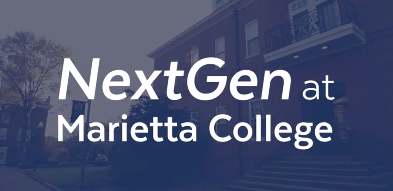 NextGen | Marietta College