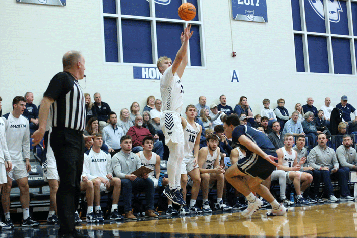 Men's Basketball OAC at Otterbein 2024 | Marietta College