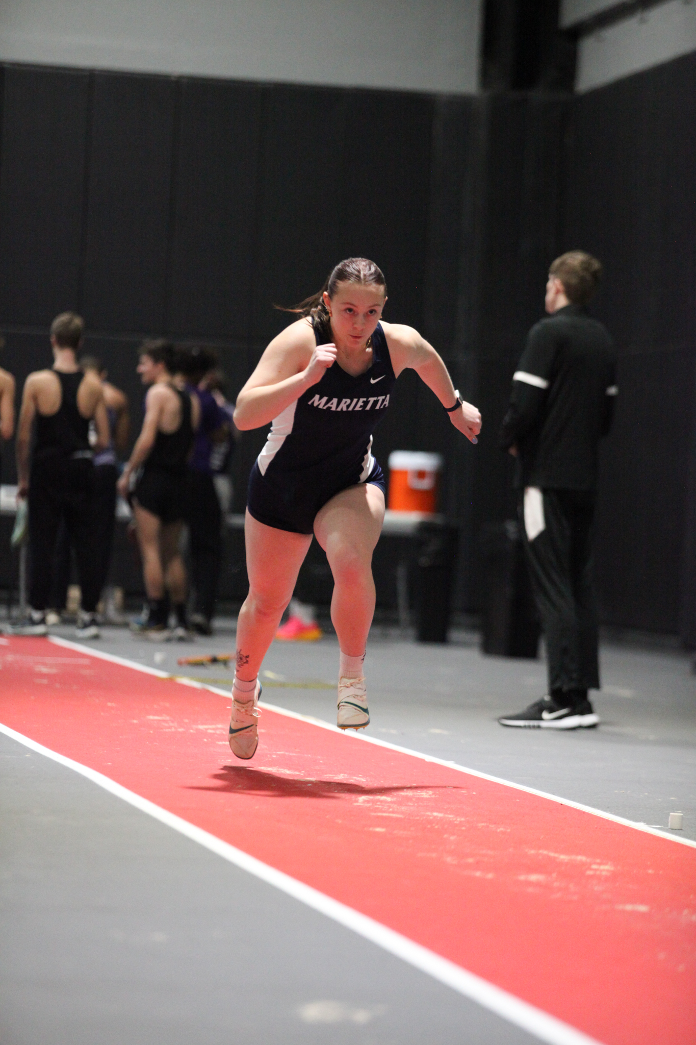 Men's and Women's Indoor Track and Field Teams at the Ohio Wesleyan ...