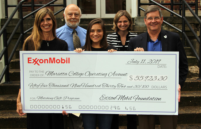 ExxonMobil Foundation gives $55,923.30 to Marietta College | Marietta ...