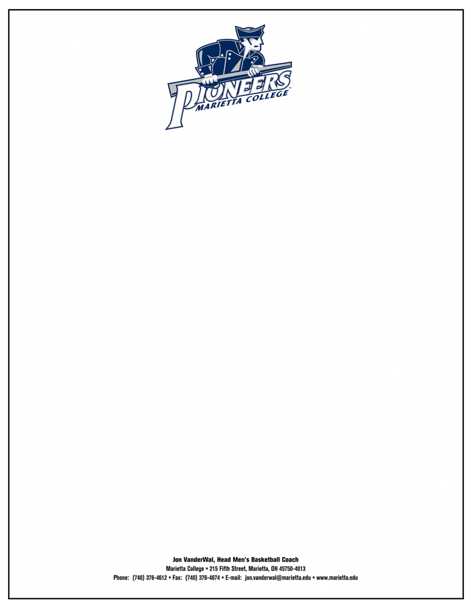 Brand Guide: Athletics Visual Identity Guidelines | Marietta College